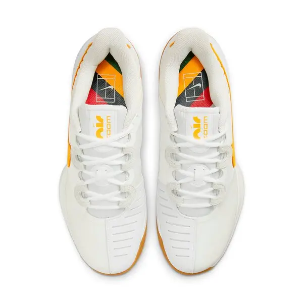 Nike Nikecourt Air Zoom Gp Turbo Tennis Shoes - White/orange