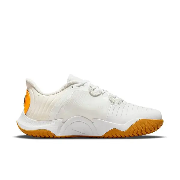 Nike Nikecourt Air Zoom Gp Turbo Tennis Shoes - White/orange