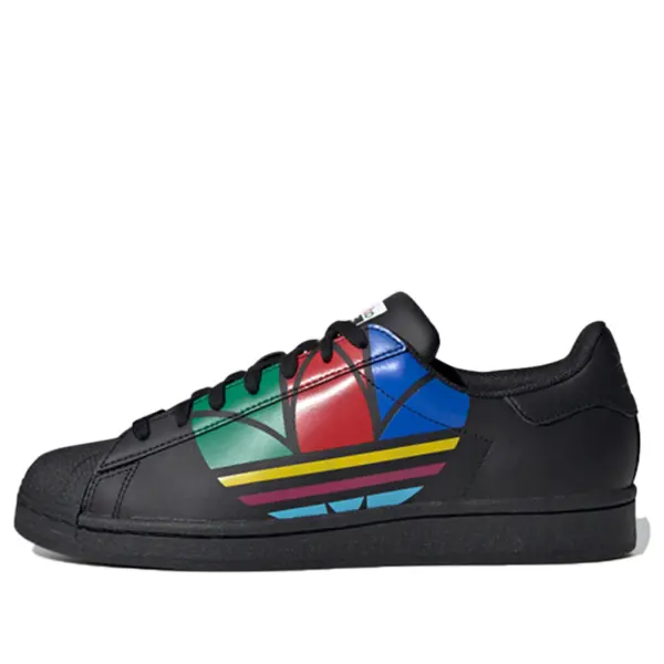 Adidas Superstar Pure "colorful Trefoil - Black