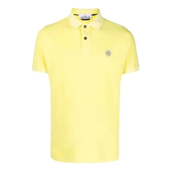 Stone Island Polo Shirt - Yellow