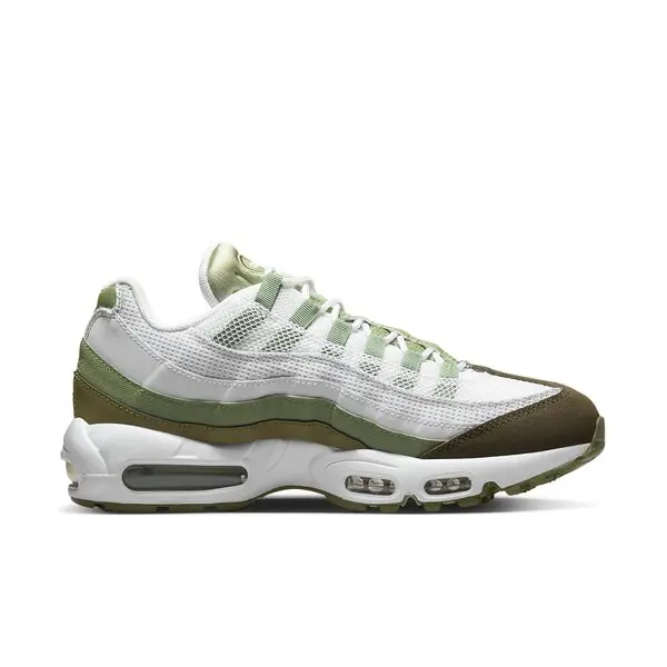 Nike Max 95 Sneakers - White/medium Olive/oil Green