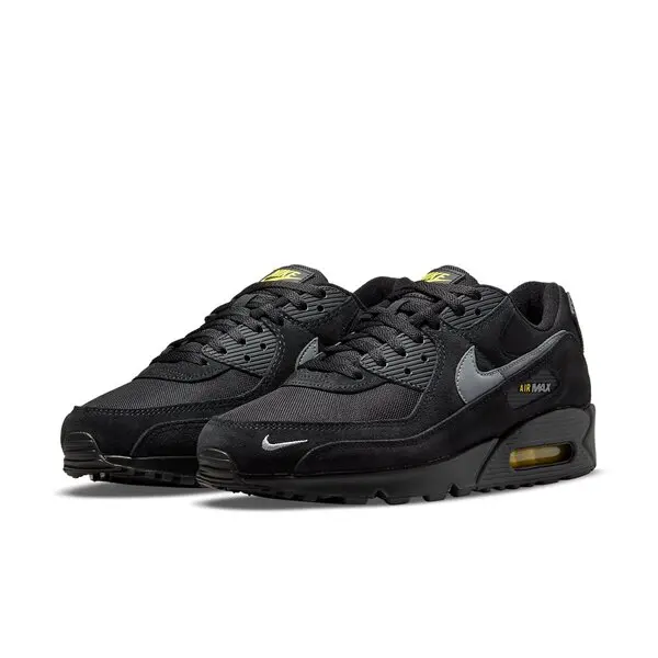 Nike Max 90 'reflective Swoosh Yellow Strike - Black