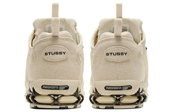Nike Stussy X Zoom Spiridon Caged 2 "fossil - Fossil/black