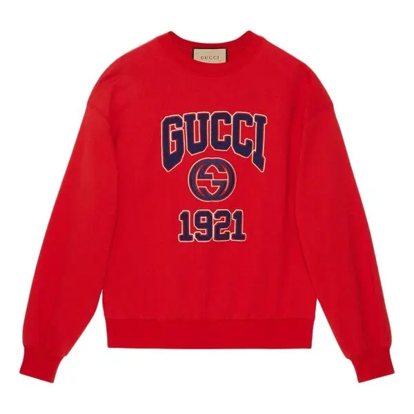 Gucci Cotton Jersey Sweatshirt With Embroidery