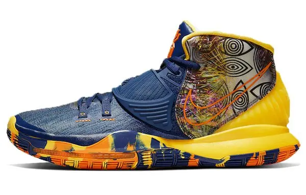 Nike Kyrie 6 "taipei" Basketball Sneakers - Black/yellow