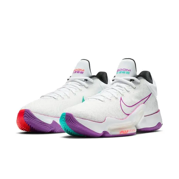Nike Zoom Rize 2 Ep Athletic Sneakers - White/purple