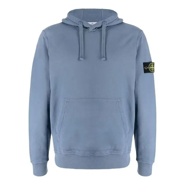 Stone Island Hooded Sweatshirt - Dark Blue