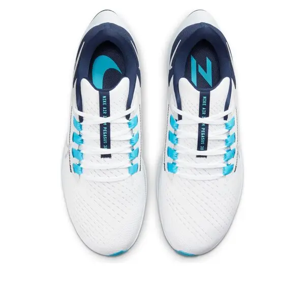 Nike Zoom Pegasus 38 Athletic Sneakers - White