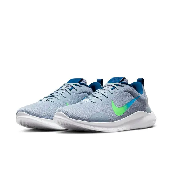 Nike Flex Experience Run Athletic Sneakers - Grey/green/blue