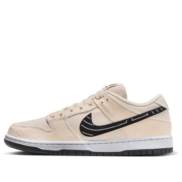 Nike Dunk Low "albino & Preto - Fossil/black-sail