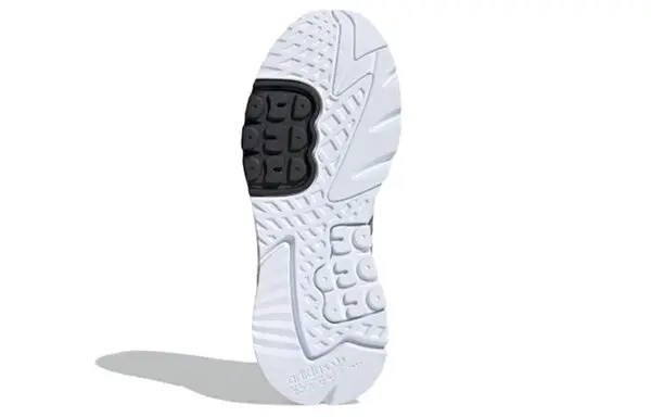 Adidas Nite Jogger "white Gold Metallic - White/black