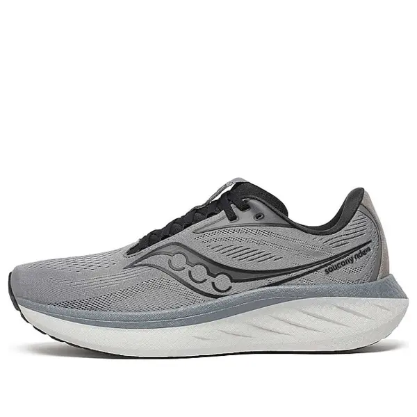 Saucony Ride 18 Athletic Sneakers - Cinder/black