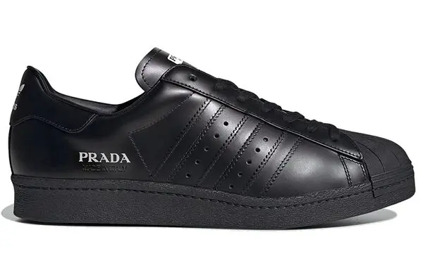 Adidas Prada X Superstar Sneakers - Black