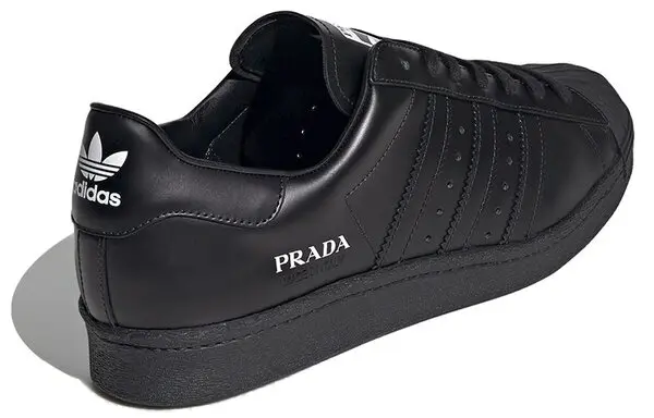 Adidas Prada X Superstar Sneakers - Black