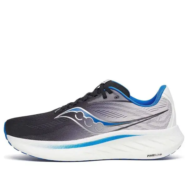 Saucony Ride 18 Athletic Sneakers - Black/skydiver
