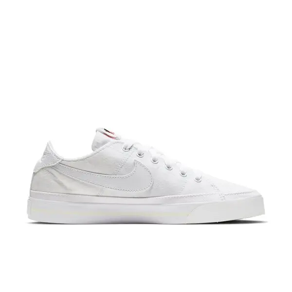 Nike Court Legacy Canvas Low Top Sneakers - White