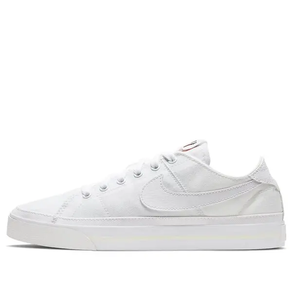 Nike Court Legacy Canvas Low Top Sneakers - White
