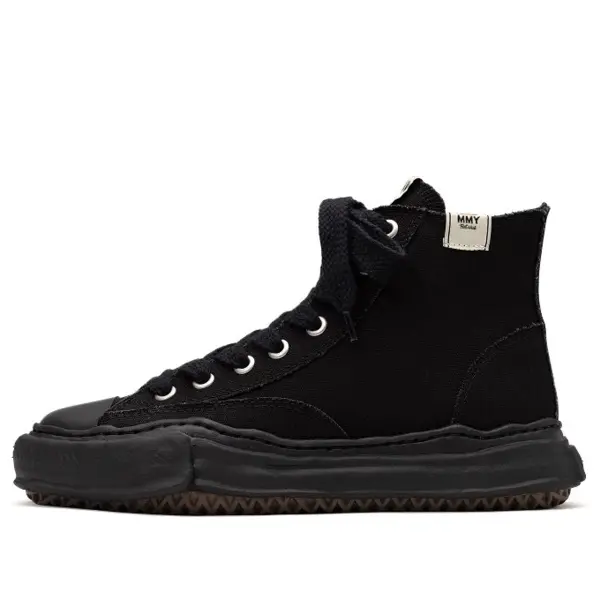 Mihara Yasuhiro Peterson Og Sole Canvas High-top Sneakers - Black