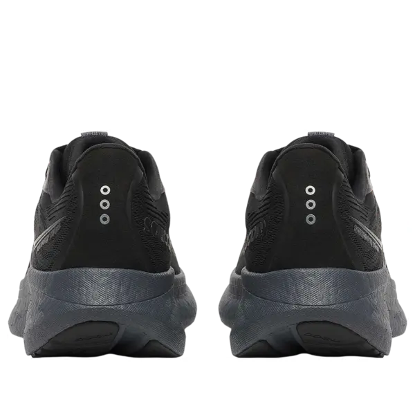 Saucony Ride 18 Wide Running Shoes - Black/shadow
