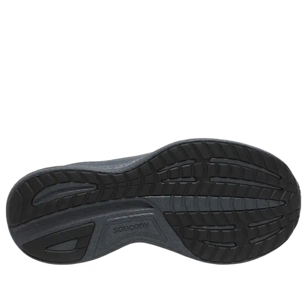 Saucony Ride 18 Wide Running Shoes - Black/shadow