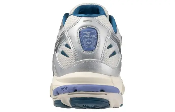 Mizuno Wave Rider - White/silver/blue