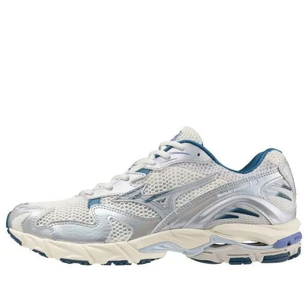 Mizuno Wave Rider - White/silver/blue