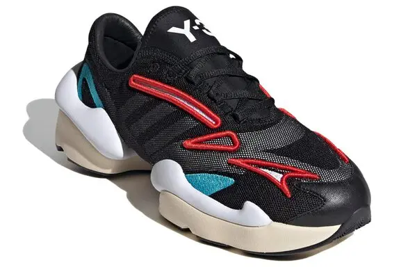Adidas Y-3 Ren Sneakers - Black/blue/red