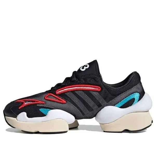 Adidas Y-3 Ren Sneakers - Black/blue/red