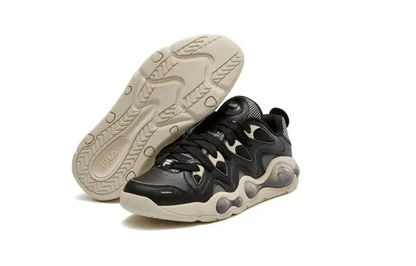 FILA FUSION X Mitchellness Vertical Shoes - Black/beige