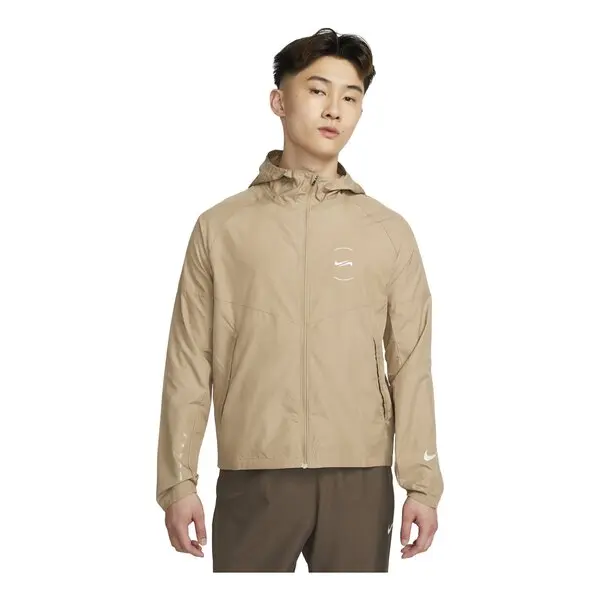Nike Repel Miler Running Jacket - Khaki