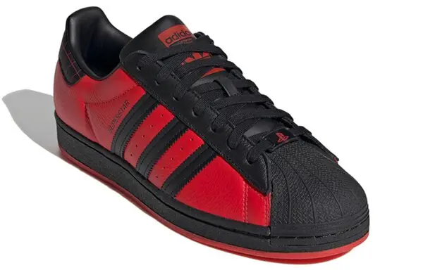 Adidas Marvel X Playstation X Superstar 'spider-man: Miles Morales' Sneakers