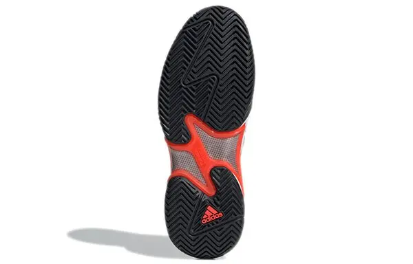 Adidas Barricade Tennis Shoes - Cloud White/core Black/solar Red