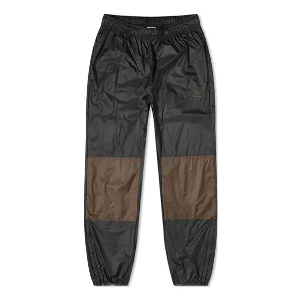 Nike Ss22 Color Block Splicing Casual Joggers/pants/trousers Black - Default Colorway
