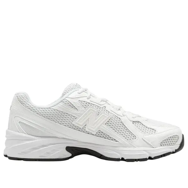 NEW BALANCE 740 White Sneakers - White/black
