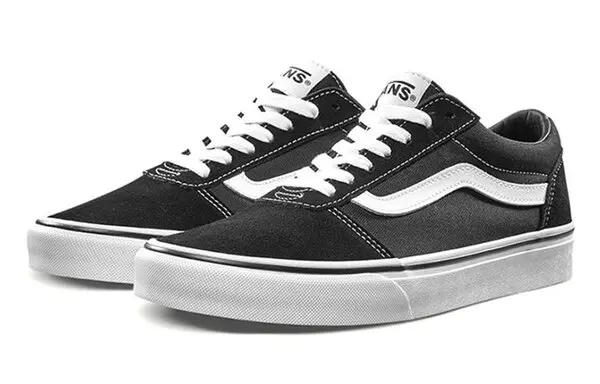 VANS Ward Suede Canvas Low Top Sneakers