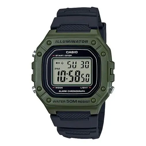 Casio G-shock Digital Watch - Black/green