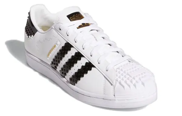 Adidas Lego X Superstar 'base Plates' Sneakers - Cloud White/core Black