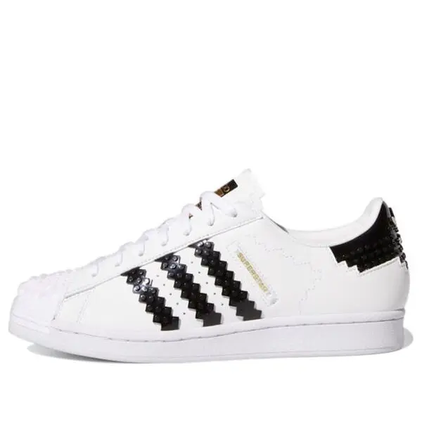 Adidas Lego X Superstar 'base Plates - Cloud White/core Black