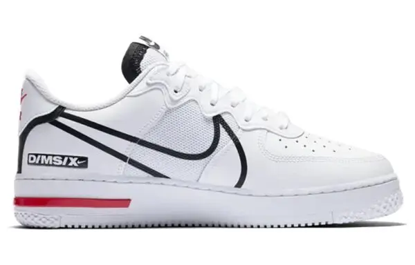 Nike Force 1 React D/ms/x Sneakers - White/black