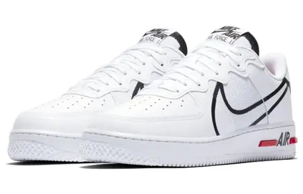 Nike Force 1 React D/ms/x Sneakers - White/black