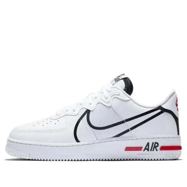 Nike Force 1 React D/ms/x Sneakers - White/black