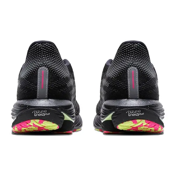 Mizuno Wave Rider 28 'black Sunny Lime' Athletic Footwear