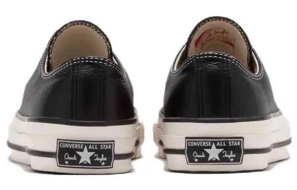 CONVERSE Chuck Taylor Leather Ox Sneakers - Black