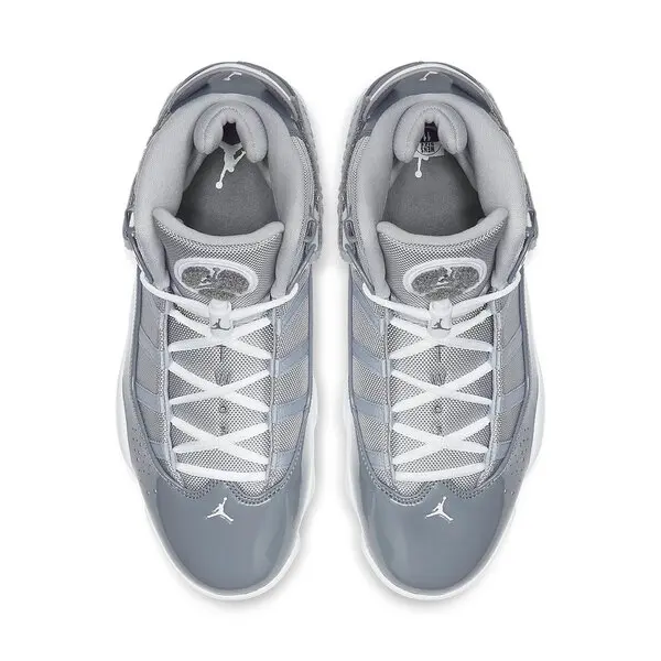 JORDAN Air 6 Rings High-top Sneakers - Wolf Grey/white