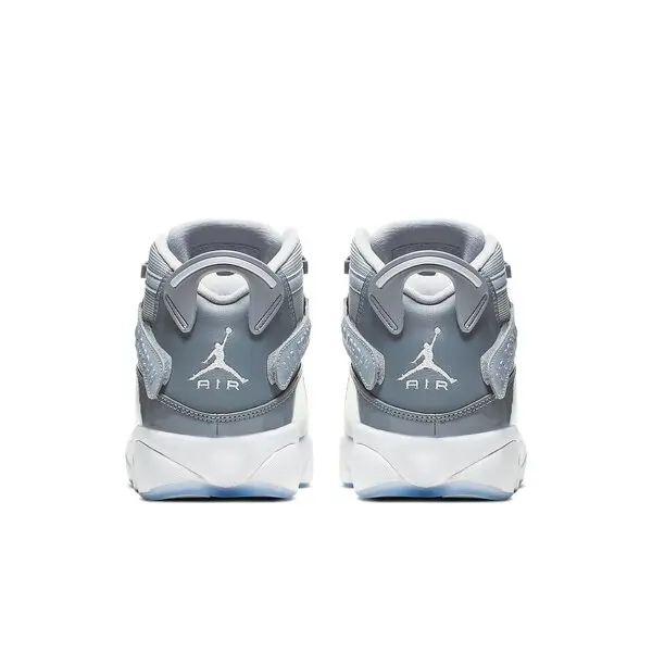 JORDAN Air 6 Rings High-top Sneakers - Wolf Grey/white