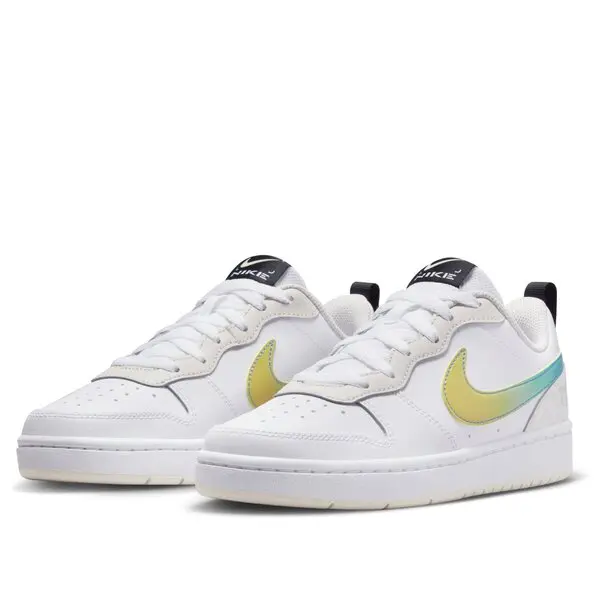 Nike Court Borough Low 2 Sneakers - White/green