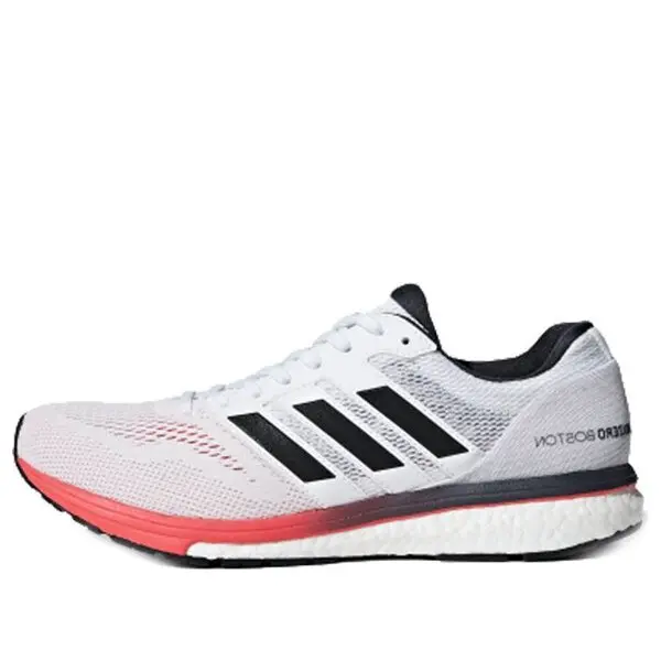 Adidas Adizero Boston Running Sneakers - White/red
