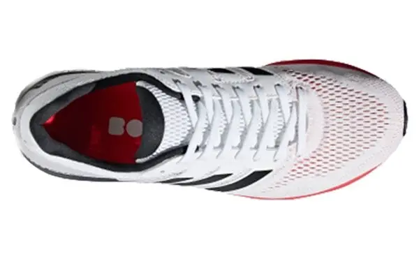 Adidas Adizero Boston Running Sneakers - White/red