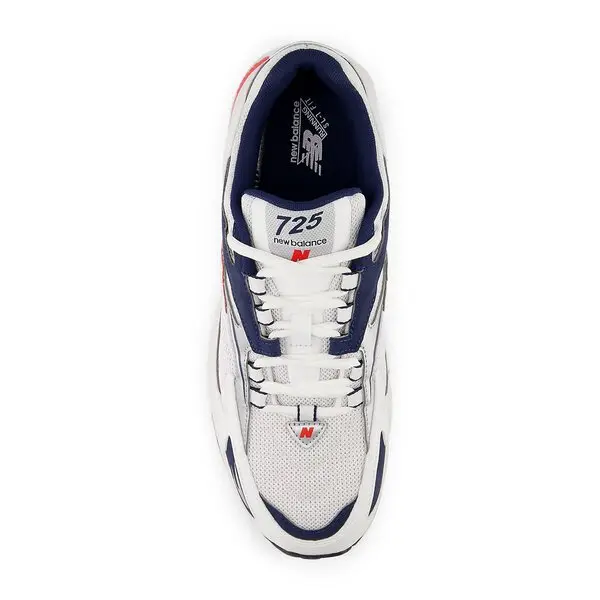 NEW BALANCE 725v1 Athletic Sneakers - White/navy/true Red