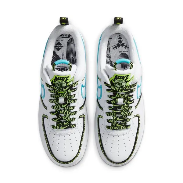 Nike Force 1 '07 Premium "worldwide Pack Blue Fury" Sneakers